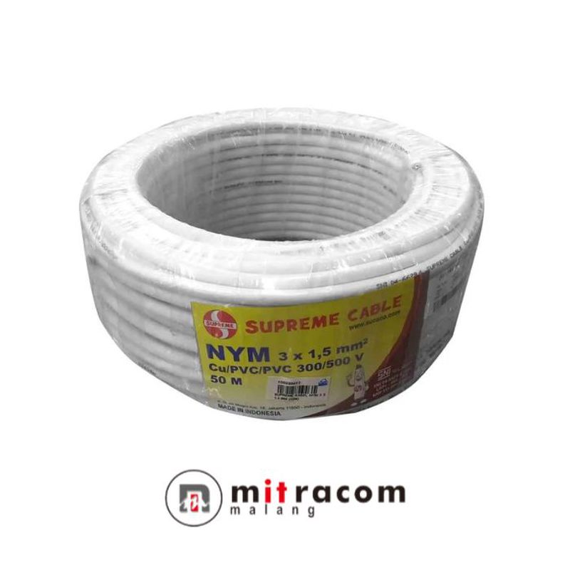 Kabel Listrik NYM 3x1,5 mm (50M)