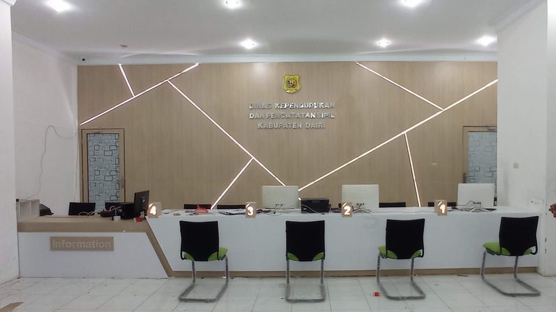RUANG FRONT OFFICE - CAT DUKO