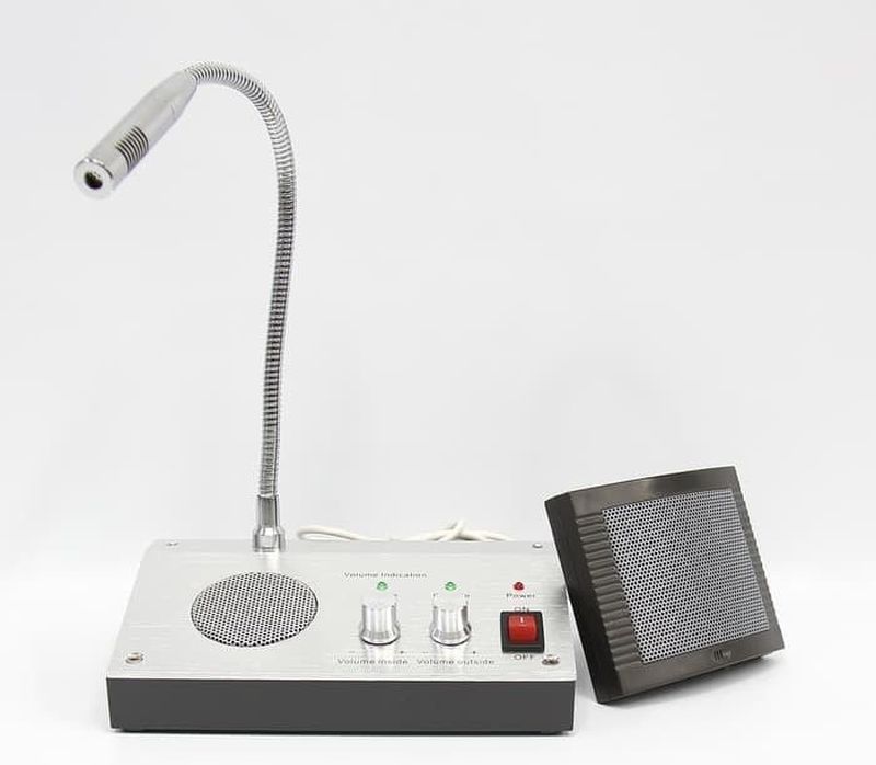 PROMICK LM02 MICROPHONE COUNTER WINDOW INTERCOM