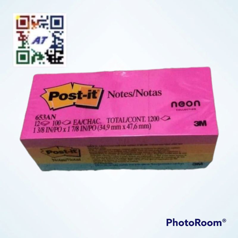 Post It Sticky notes 653 3M Warna