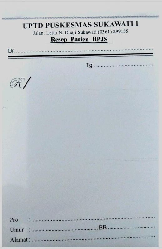 Cetak Resep Pasien BPJS