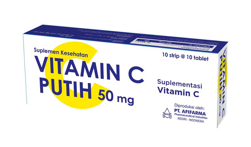Vitamin C Putih 50 mg