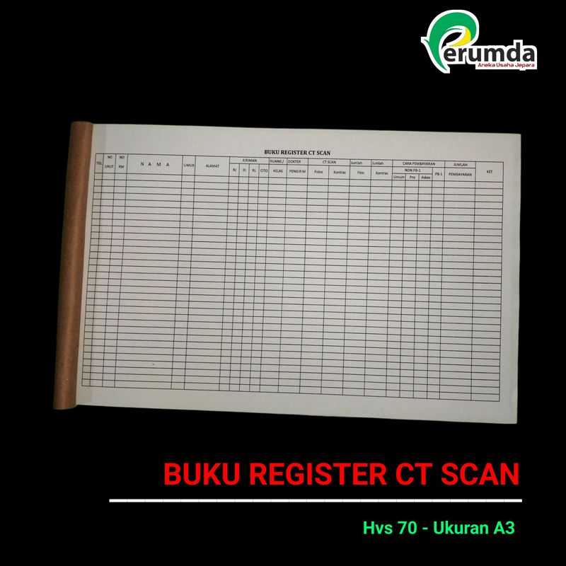 BUKU REGISTER CT SCAN