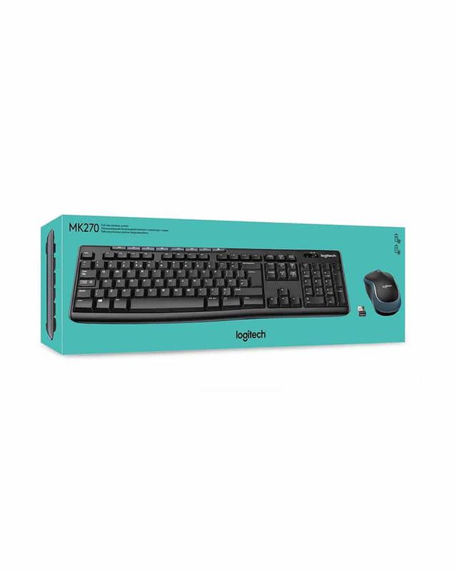 KEYBOARD + MOUSE WIRELLES LOGITECH MK270R ORIGINAL