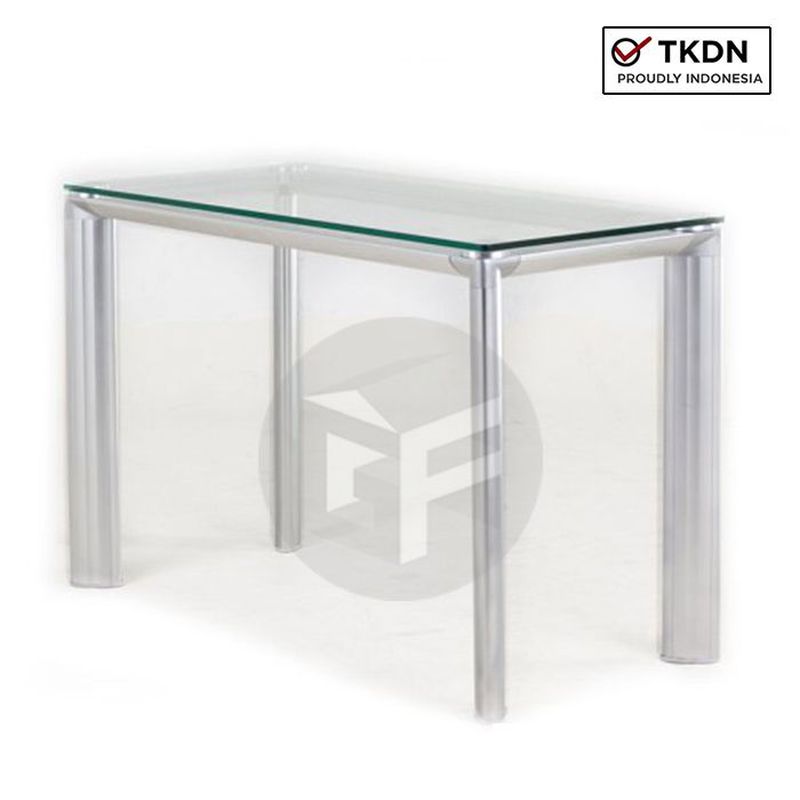 Meja Meeting Kaca / Meja Rapat Kerja Kantor Kaca Modern Minimalis ...