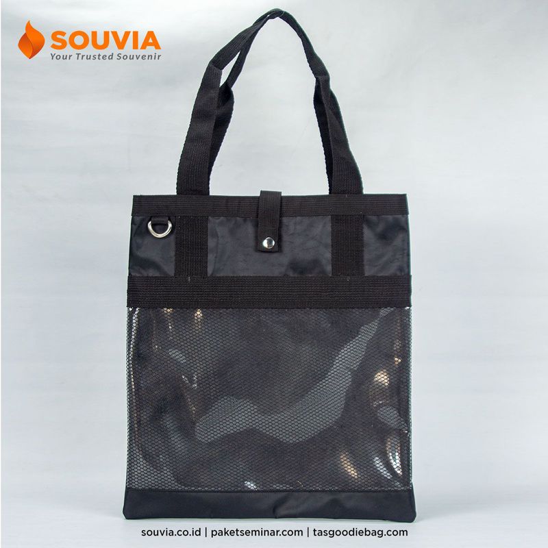 SOUVIA TOTEBAG EID - Hitam