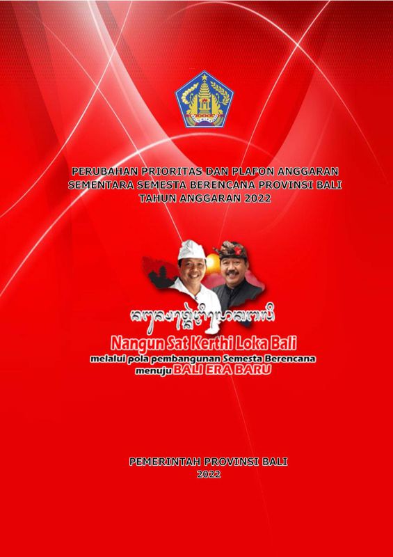 Buku Perubahan PPAS 2022