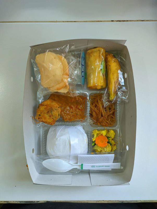 Nasi Box Rendang
