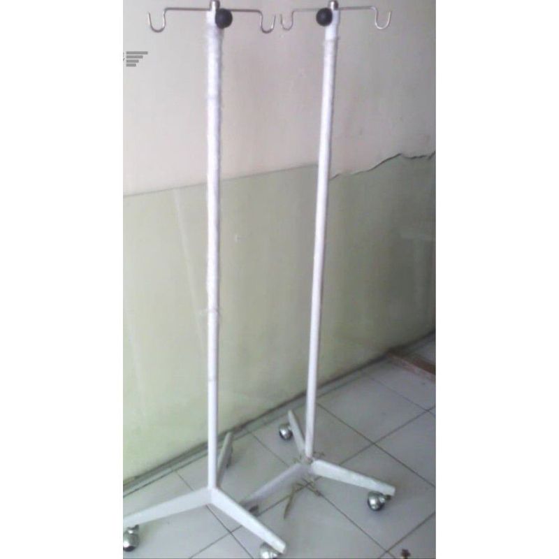 Tiang Infus Kaki 3 Roda Standart Infus
