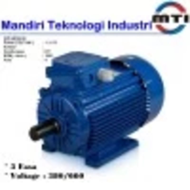 Motor Listrik 3 Fasa Phasa Phase Elmot Electro Motor 1 HP 380/660 Volt