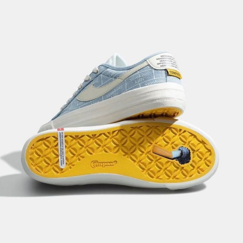 Sepatu Compass x Fxxking Rabbits "Smoking Kills" Original Low