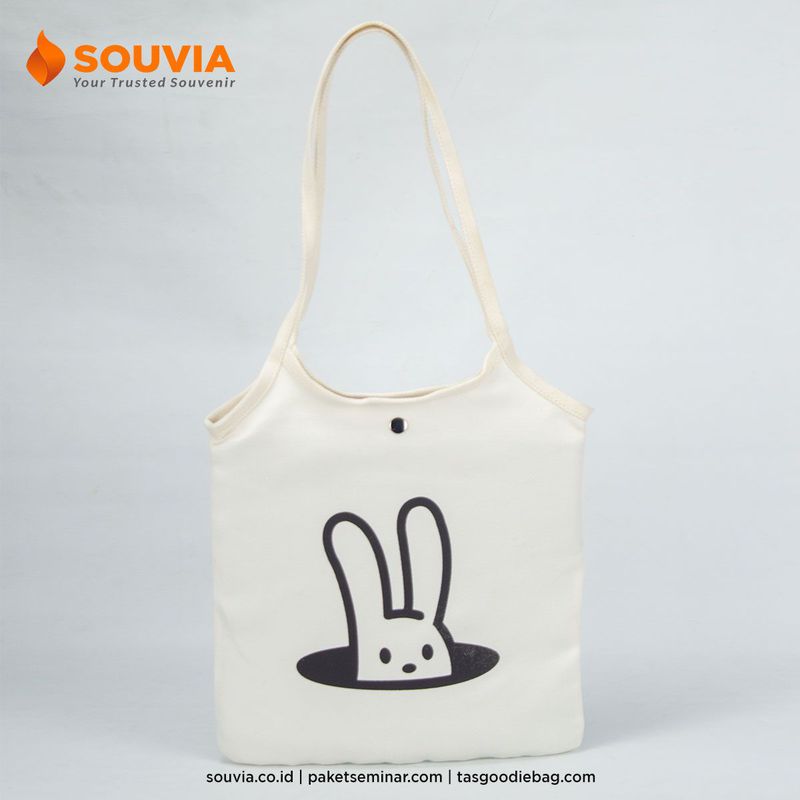SOUVIA TOTEBAG RABBIT - Putih