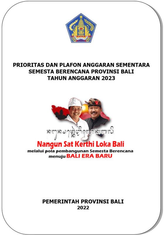 Buku Rancangan Perubahan PPAS 2022