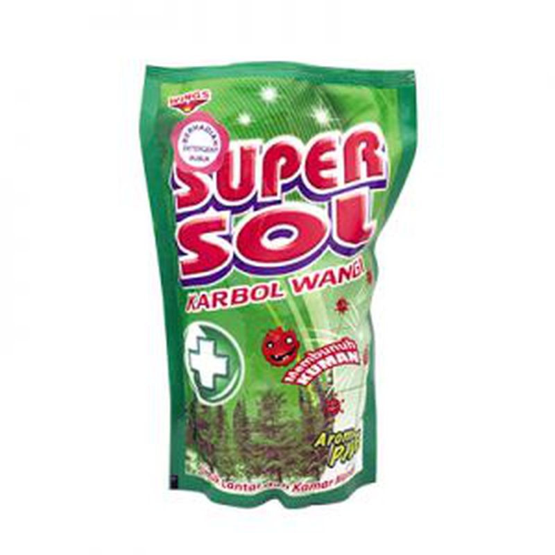 WING'S SUPERSOL KARBOL WANGI PINE 800/780 ML