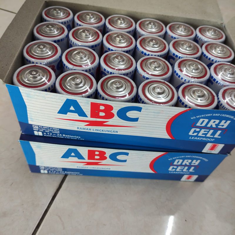 BATERAI ABC BIRU R20