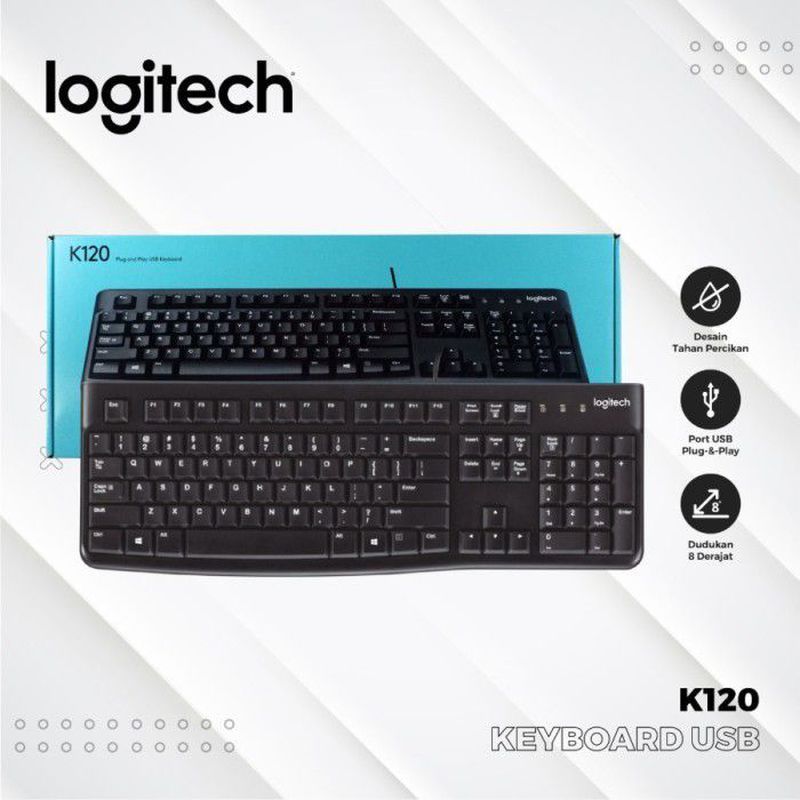 Keyboard Logitech K120 USB