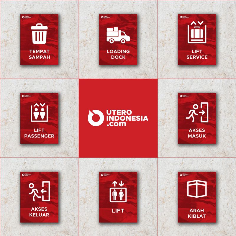 PAPAN NAMA - LIFT PENGUNJUNG
