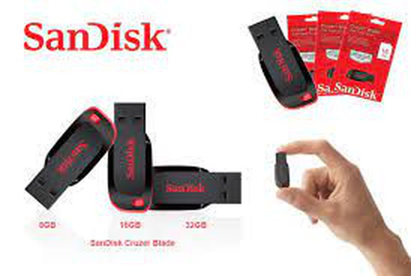 Flashdisk Sandisk Cruzer Blade Original - 32GB