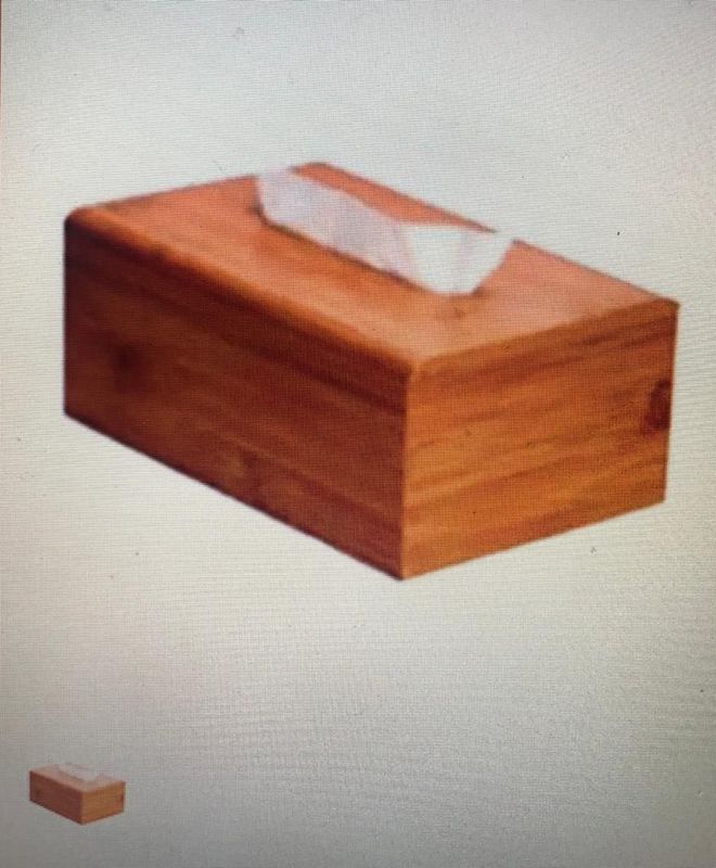Tempat Tisu Kayu