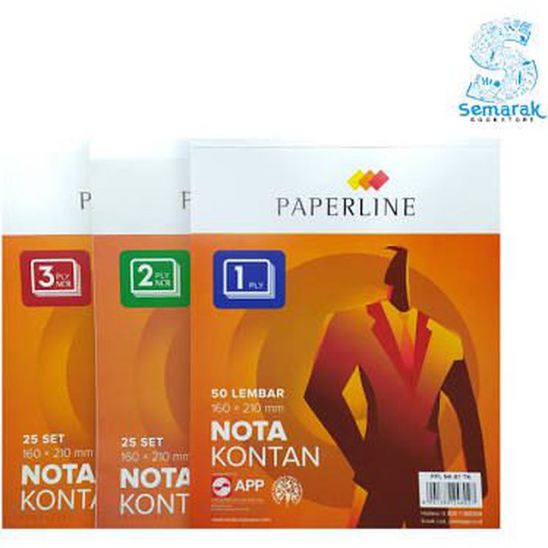 Nota Kontan Paperline Uk. Besar - 2ply