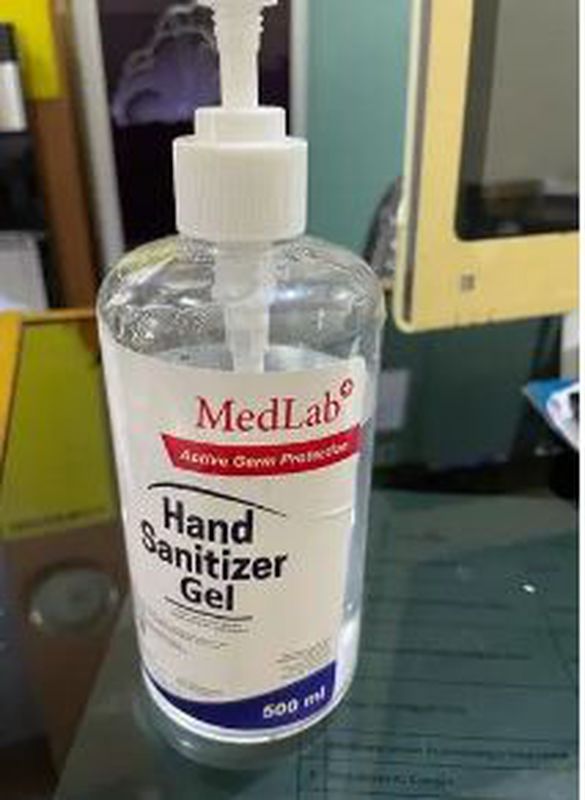Hand sanitizer Handsanitizer GEL 500ML MedLab Antiseptik New Formula