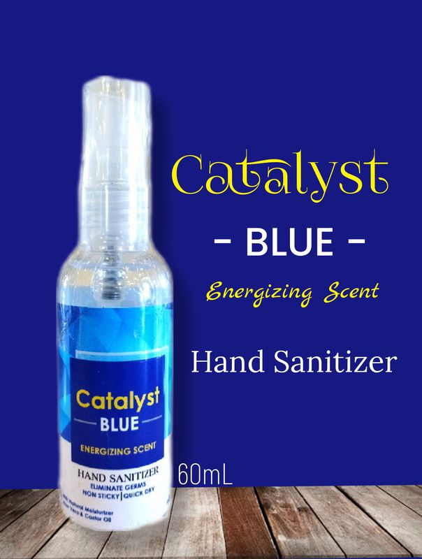 CATALYST HAND SANITIZER SPRAY - BLUE - Merah