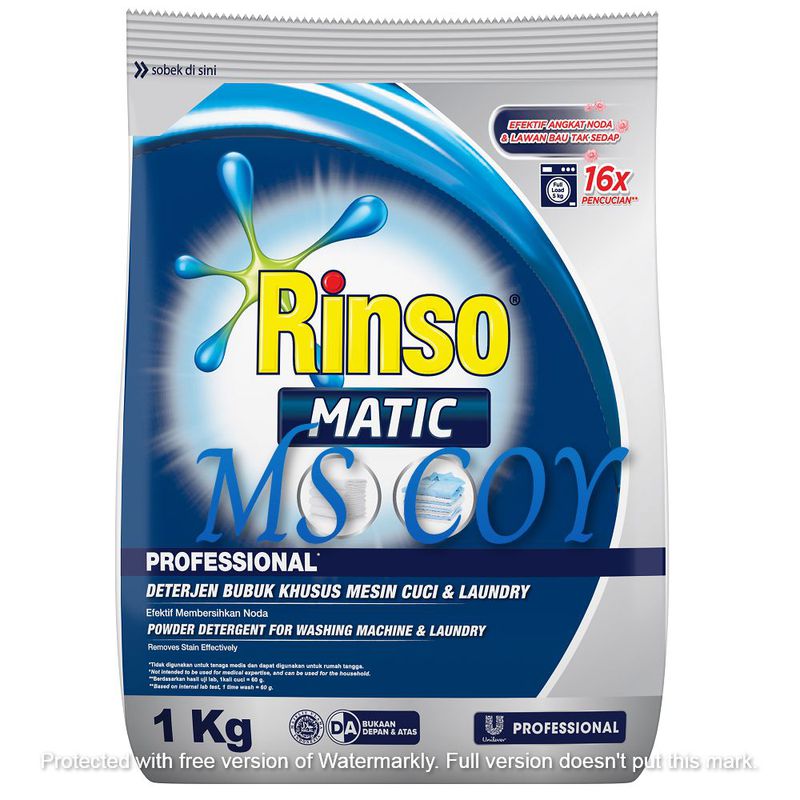 RINSO UKURAN 1 KG