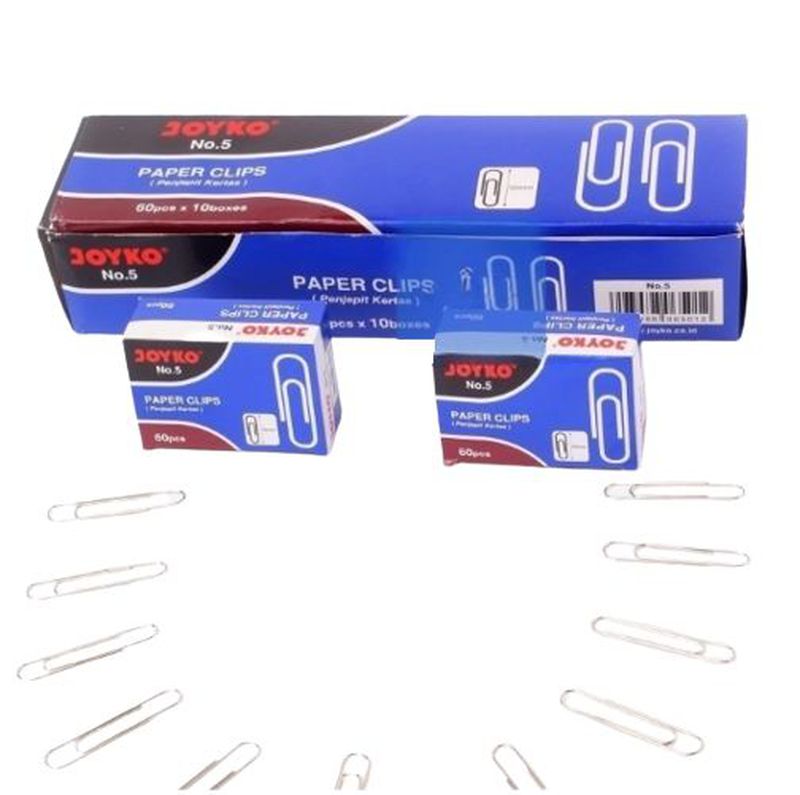 Paper Clip Joyko No 5 - 1 Kotak Besar