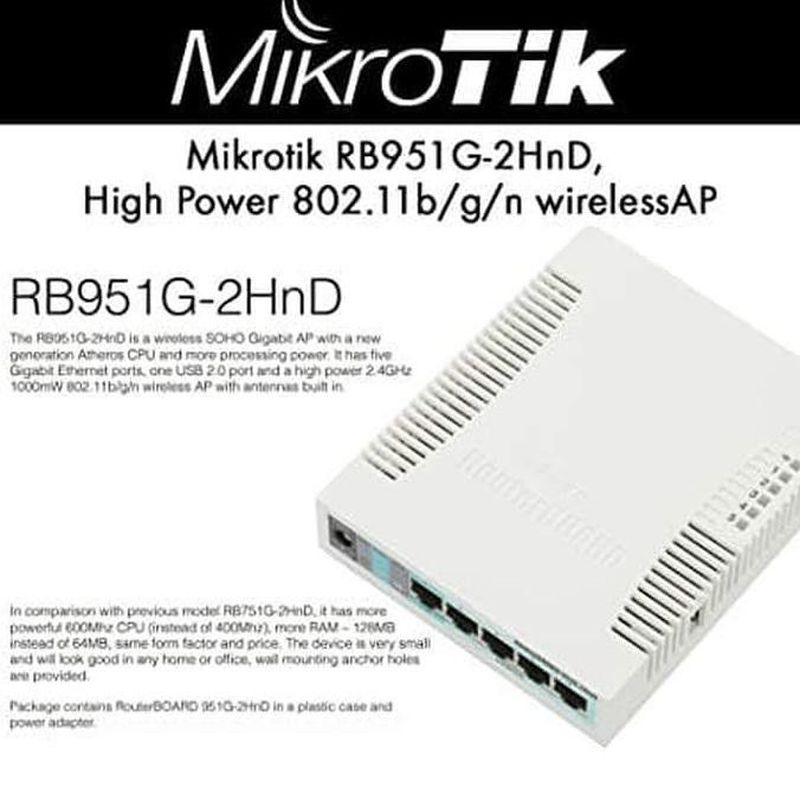 MIKROTIK RB951G-2HND