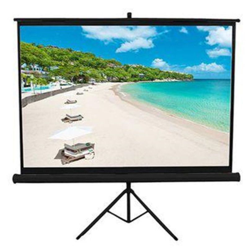 Layar Proyektor Tripod Screen 70 X 70