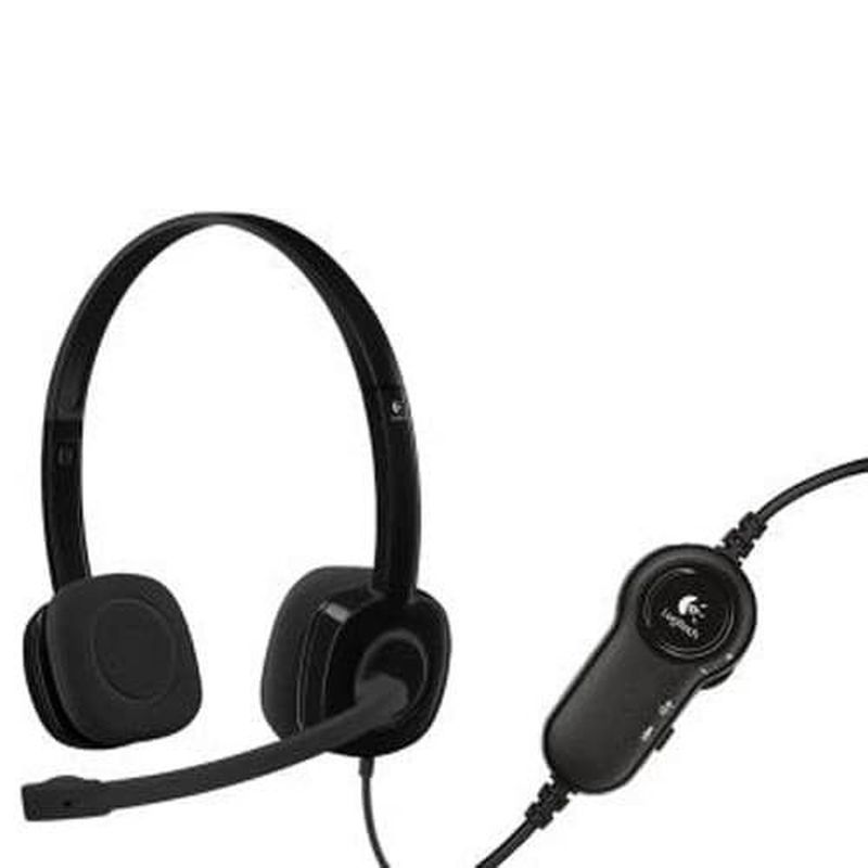 Logitech H151 Stereo Headset Audio One Jack 3.5 Inch