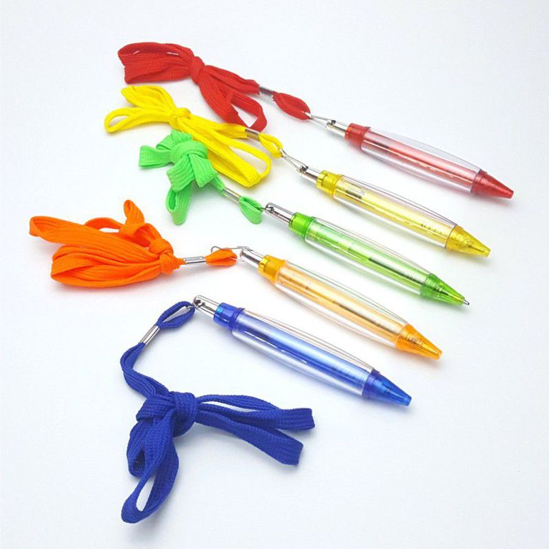 Pulpen Cabe Tali Panjang / Pena Gantung Promosi Souvenir Polos BP-503