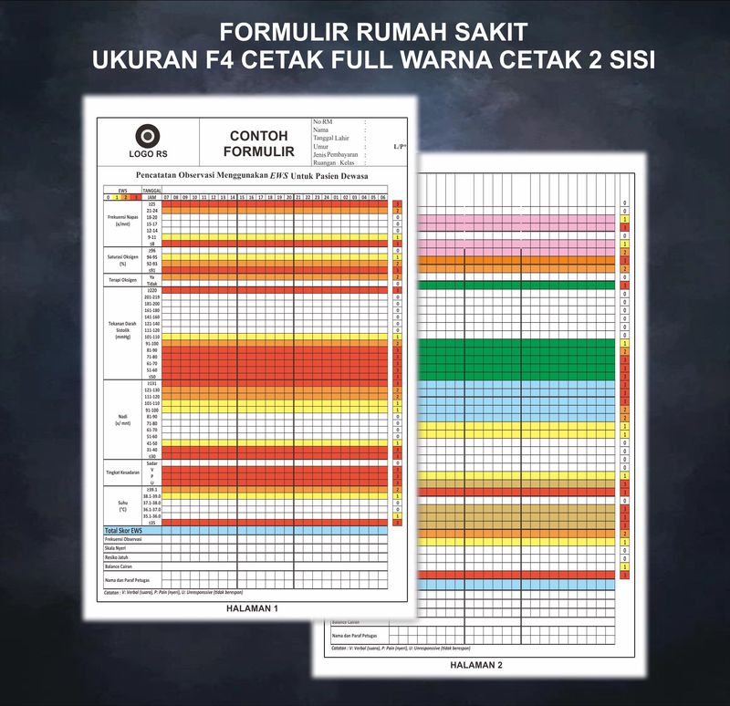 Formulir F4 Full Warna