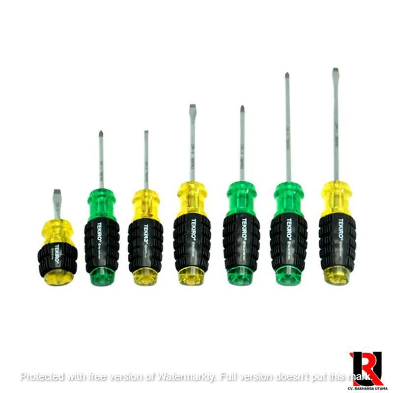 Obeng Plus Minus Set 7 Pcs