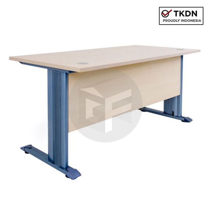 Meja Kerja Kantor Staff Modern Minimalis Aditech EGD 700 (120X75X75 cm)