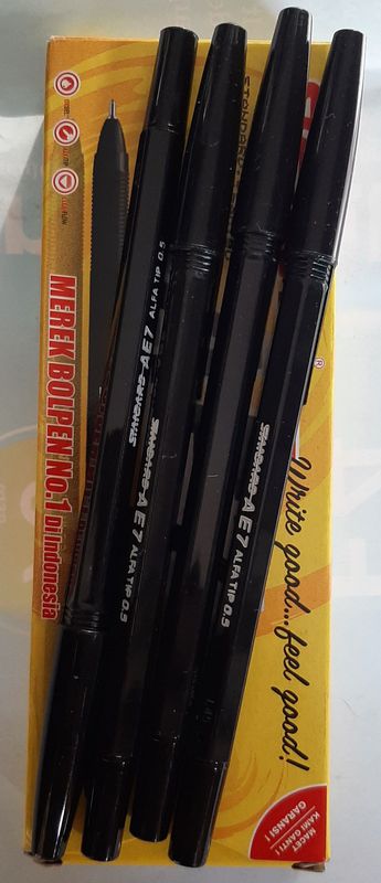 PULPEN AE7 STANDARD - Biru