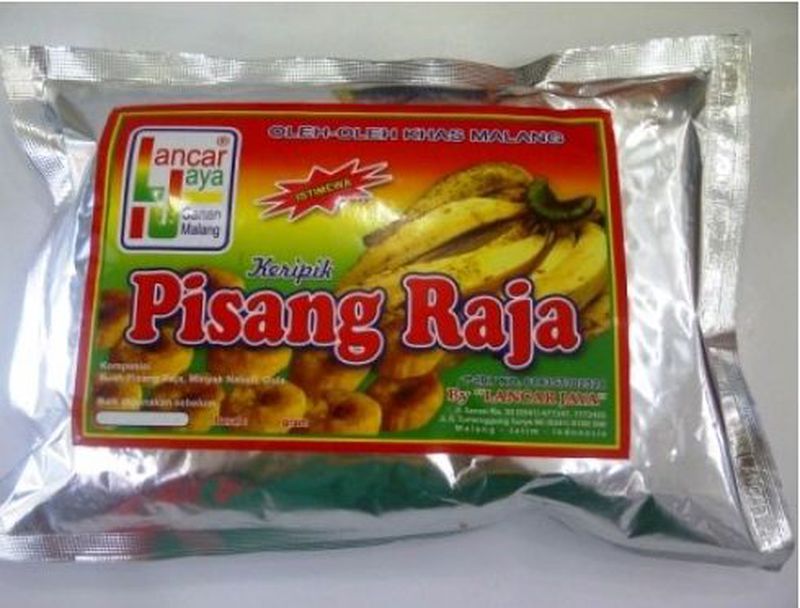 Kripik Buah Pisang Raja Lancar Jaya 100 gr