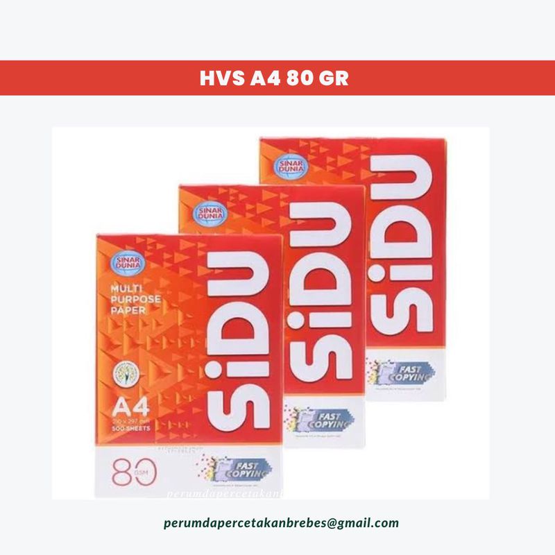 SIDU A4 80 Gram