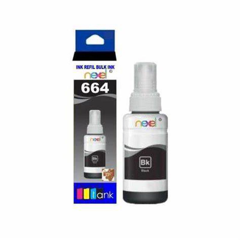 Tinta Epson 664 T664 T6641 Original Black Hitam