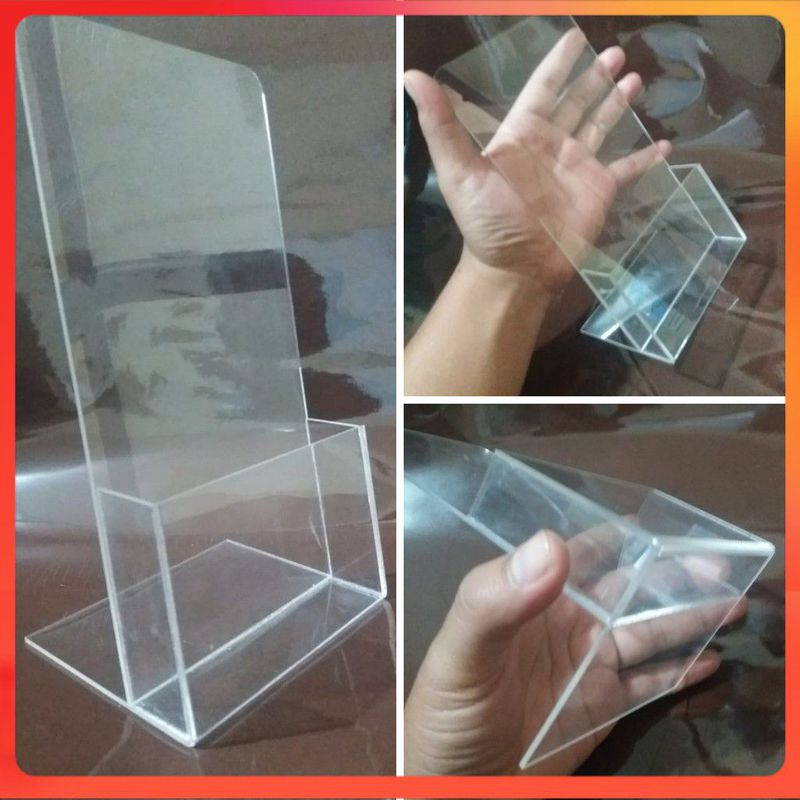 Acrylic Tempat Leaflet