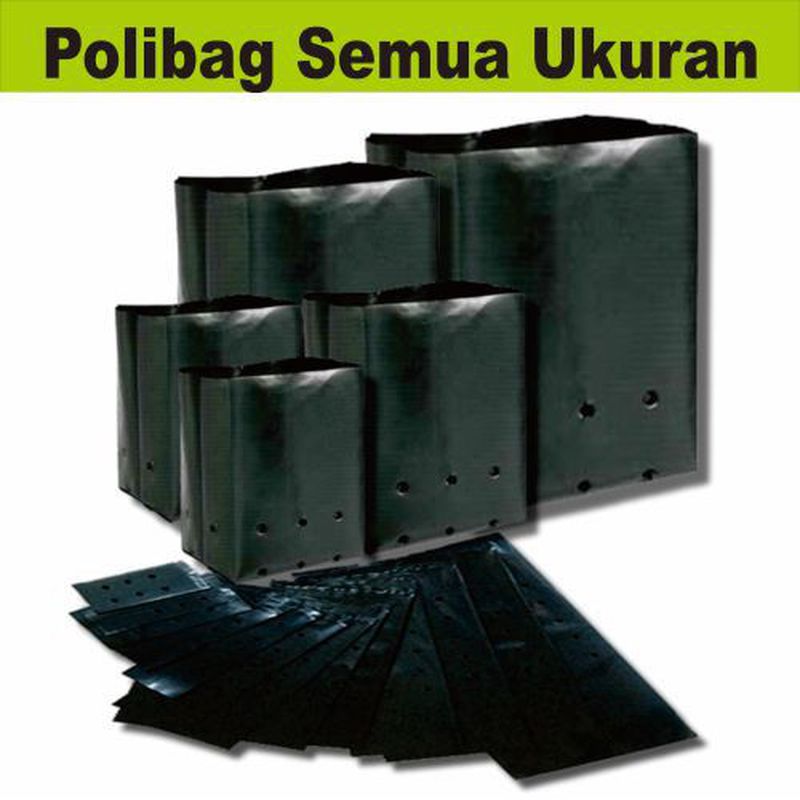 Polibag Plastik - 20 X 20 Cm