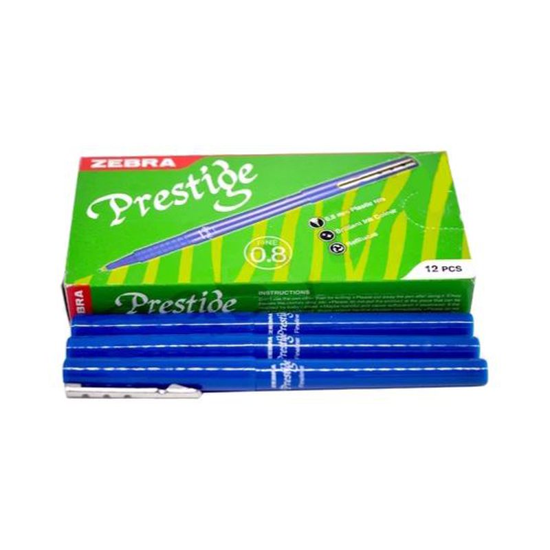 PULPEN ZEBRA PRESTIGE - BIRU