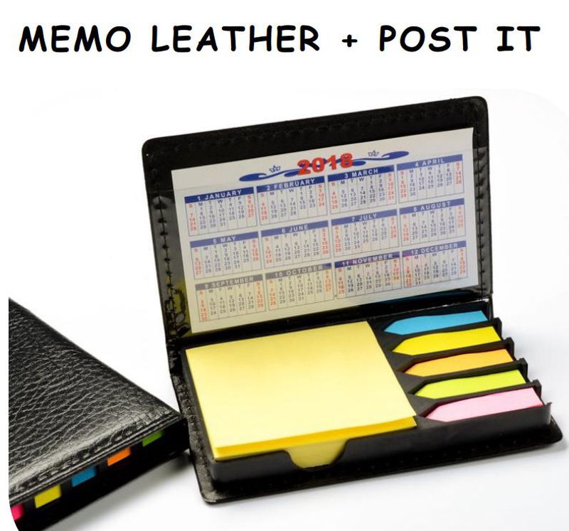 MEMO LEATHER + POST IT N-815 CUSTOM
