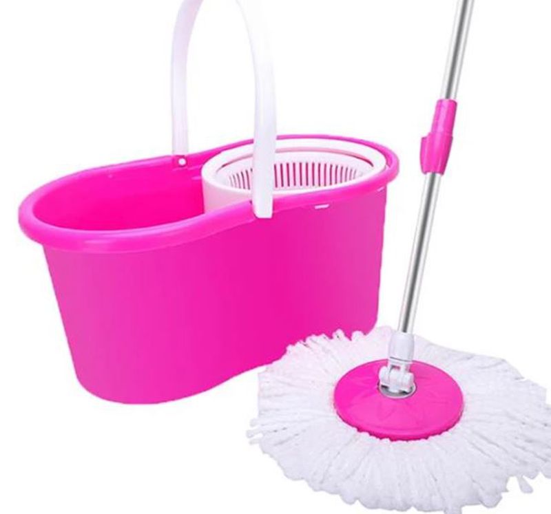 Slaber pembersih lantai Spin mop