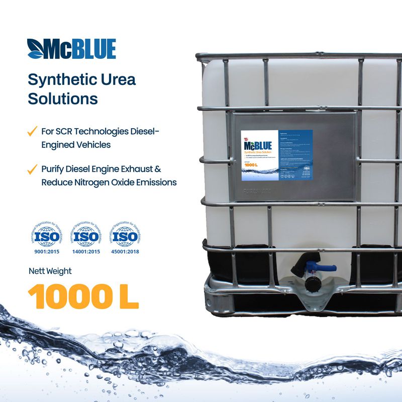 McBLUE AdBlue Synthetic Urea Solution for Diesel Engine SCR Technology ...