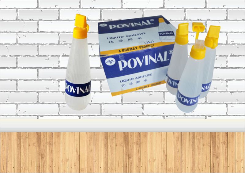 LEM KERTAS LIQUID POVINAL 75ML