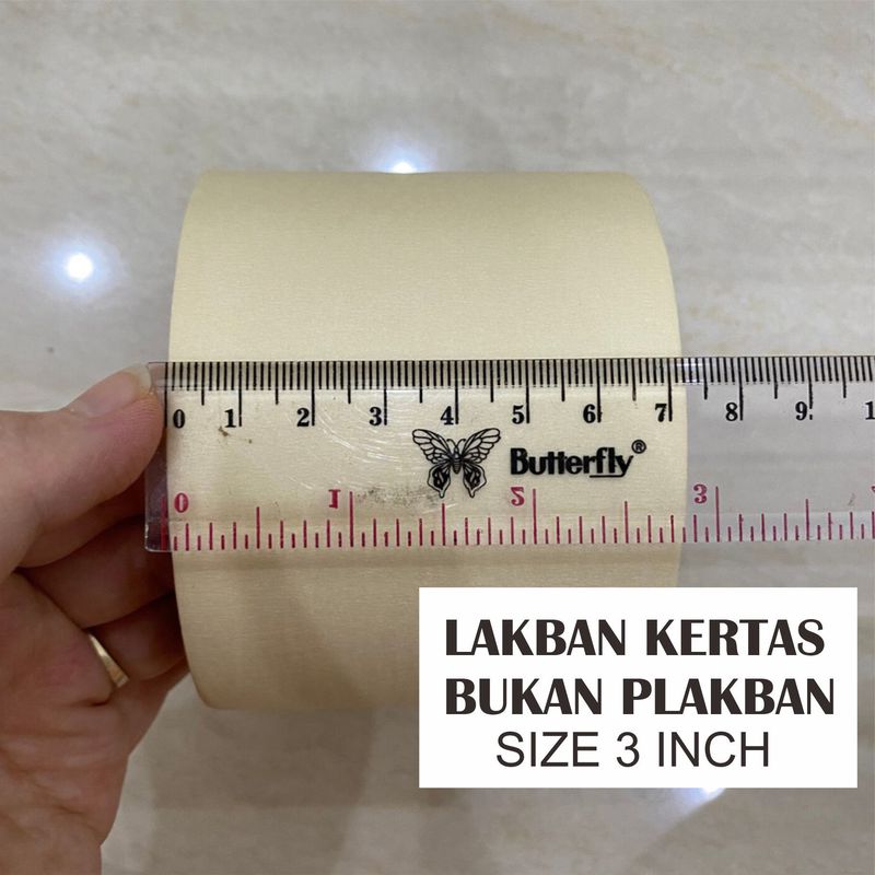 LAKBAN KERTAS BESAR UKURAN 3INCH