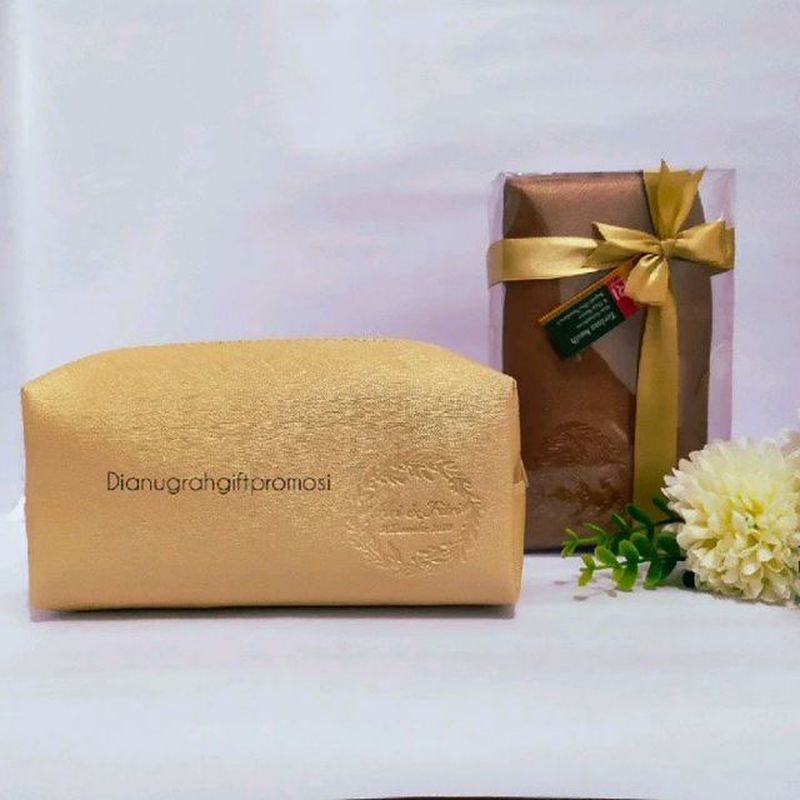 Pouch Vinyl Ukuran Sedang - Kemasan Mika - Multicolor