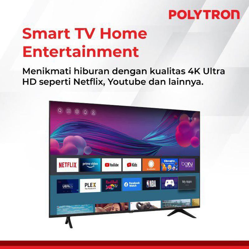 Polytron LED Smart TV 55 Inch