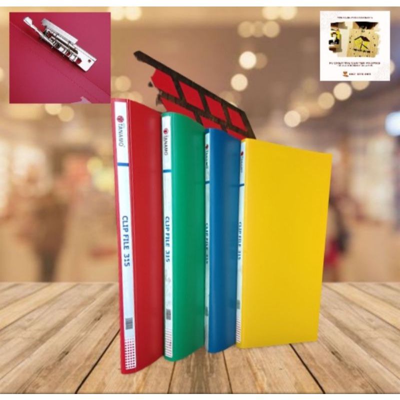 Map Clip atau Jepit Atau Clip File - Kuning